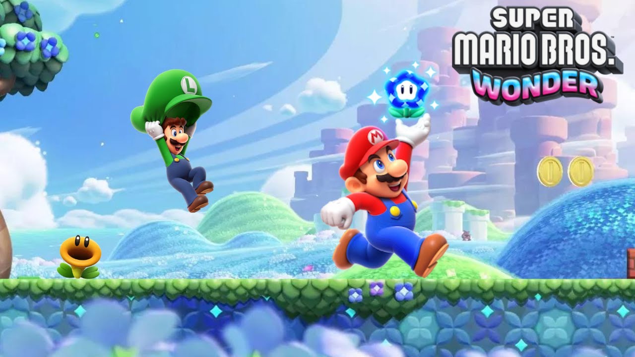 Super Mario Bros. Wonder Multiplayer - Pipe-Rock Plateau - YouTube