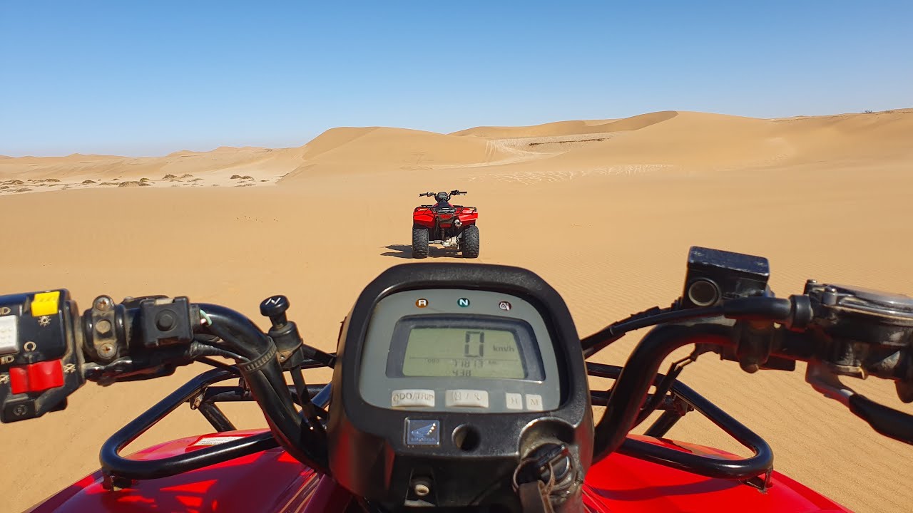 Quad bike - Swakopmund, Namibia - YouTube