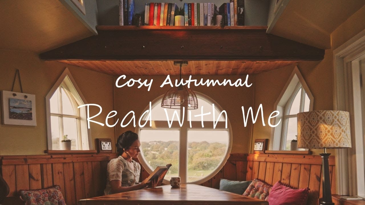 Autumnal Read With Me | 1 hour of reading with relaxing music in a cosy ...