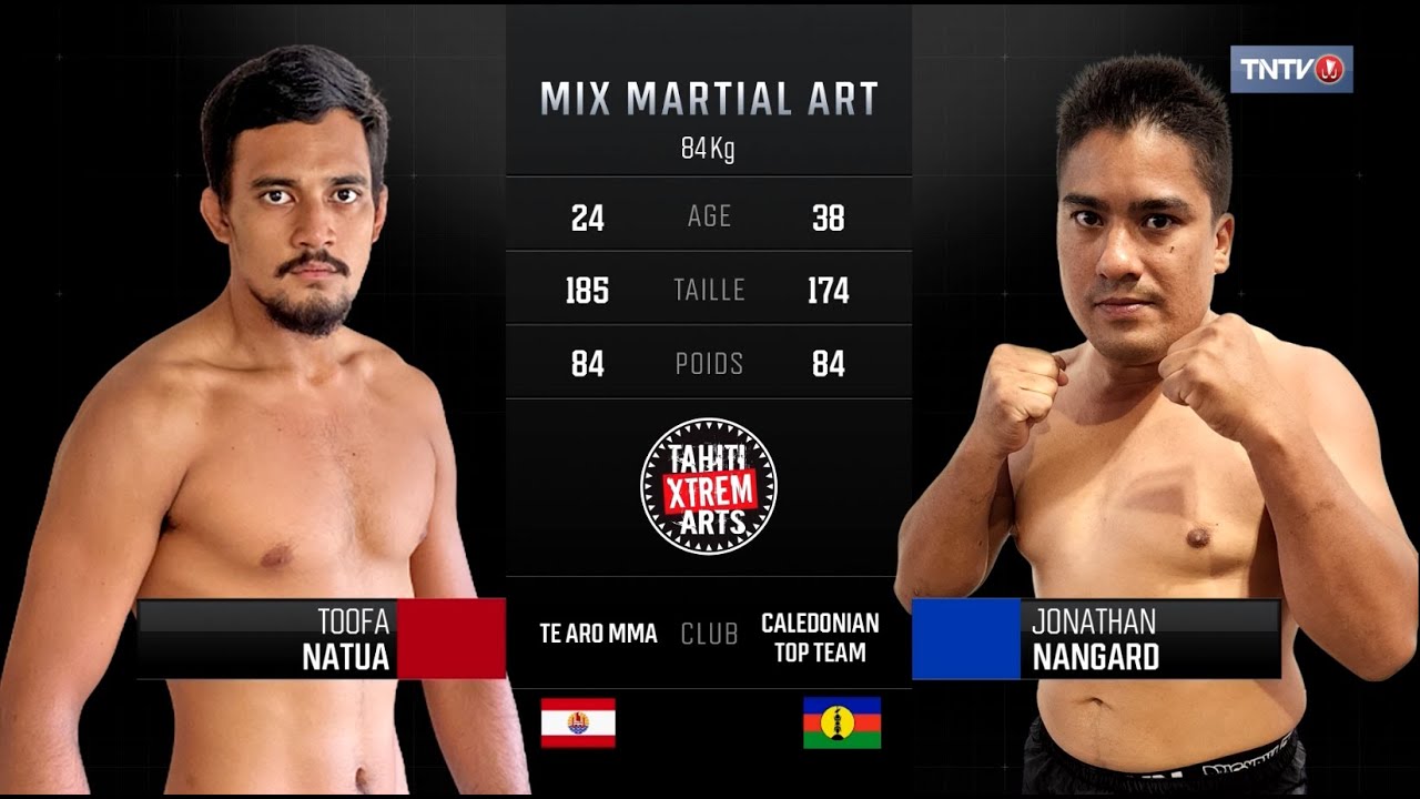 Toofa NATUA vs Jonathan NANGARD - Tahiti Xtrem Arts 3 - YouTube