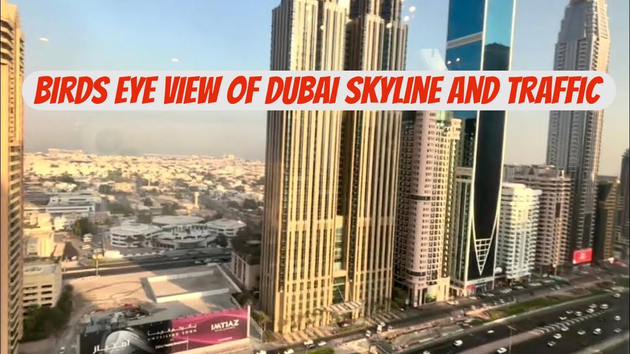 Burj Khalifa Time-Lapse Bird’s Eye View of Dubai Skyline | Dusit Thani ...