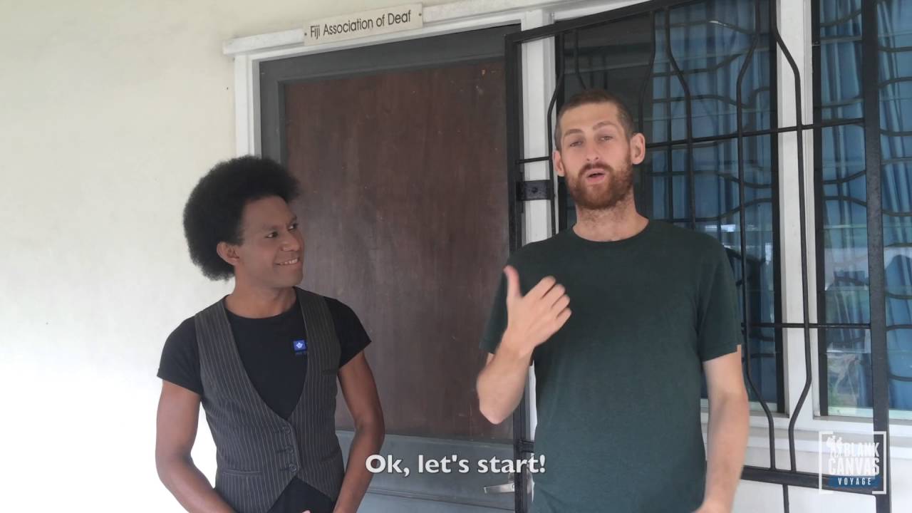 British Sign Language to Fijian Sign Language - Colours - YouTube