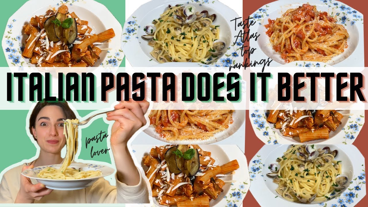 BEST RATED PASTA DISHES in the world: reproducing 3 *traditional ...
