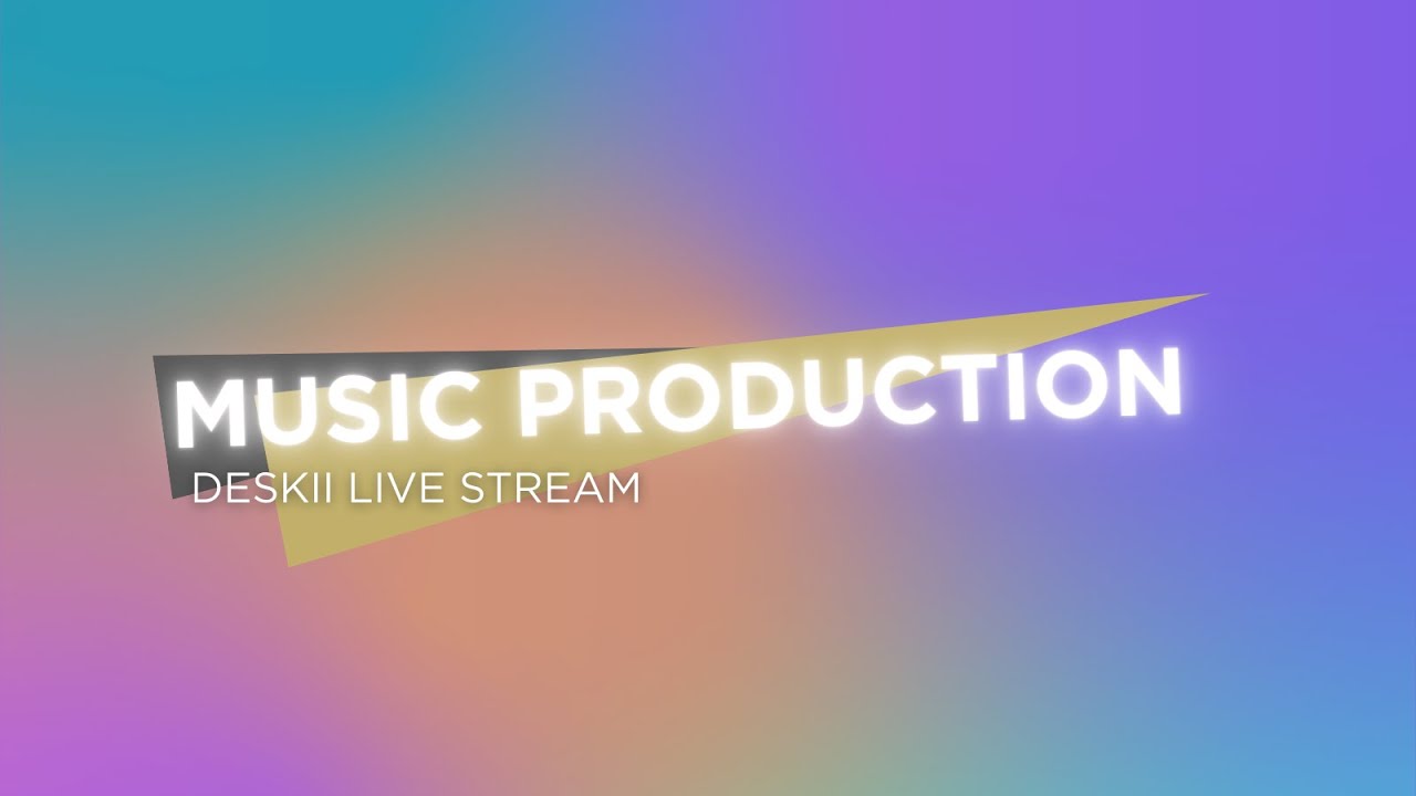 Doing Music | Deskii Music LIVE 1 - YouTube