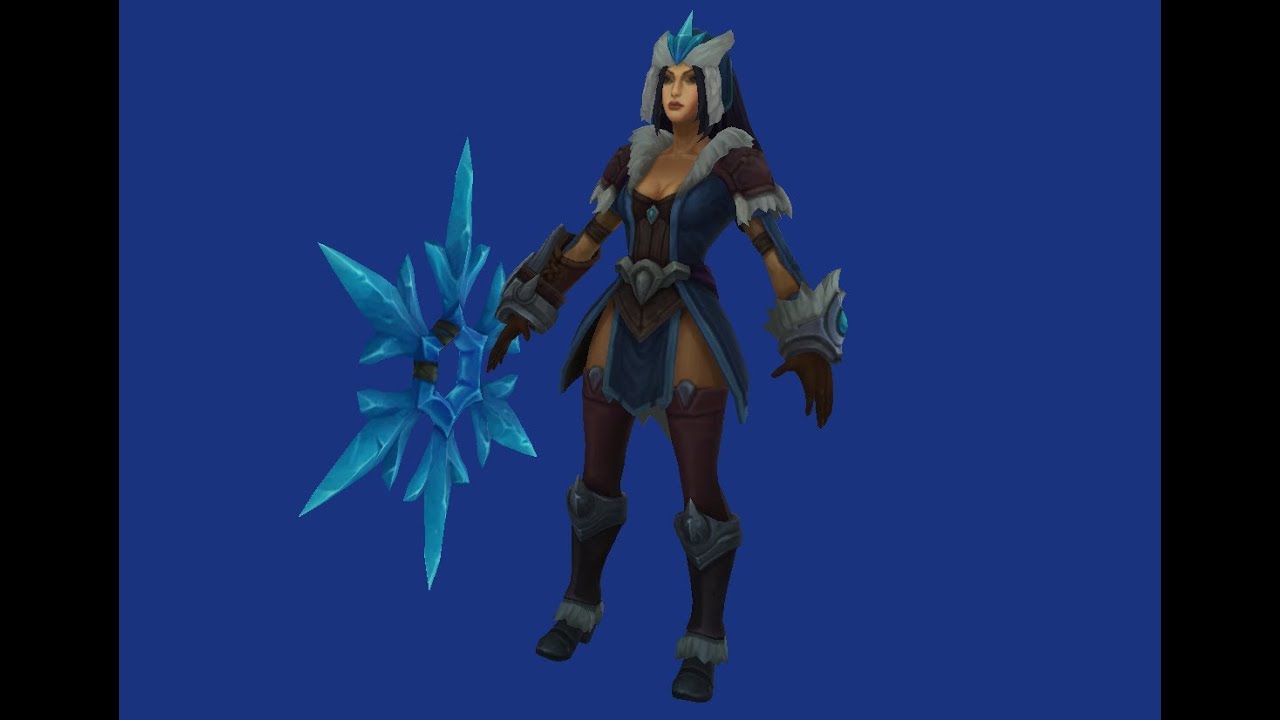 LOL / Skin Sivir Tormenta de Nieve / SnowStorm Siv - YouTube