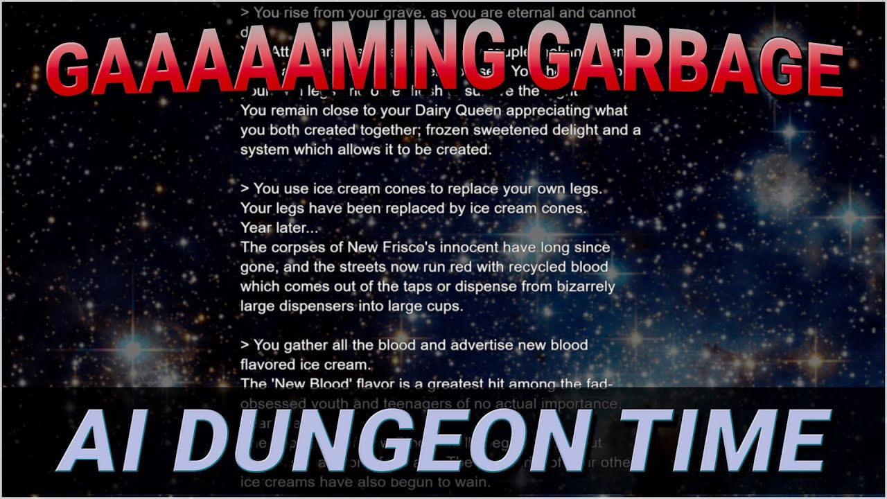 Gaming Garbage Live: Dungeon AI, PART 10000! - YouTube