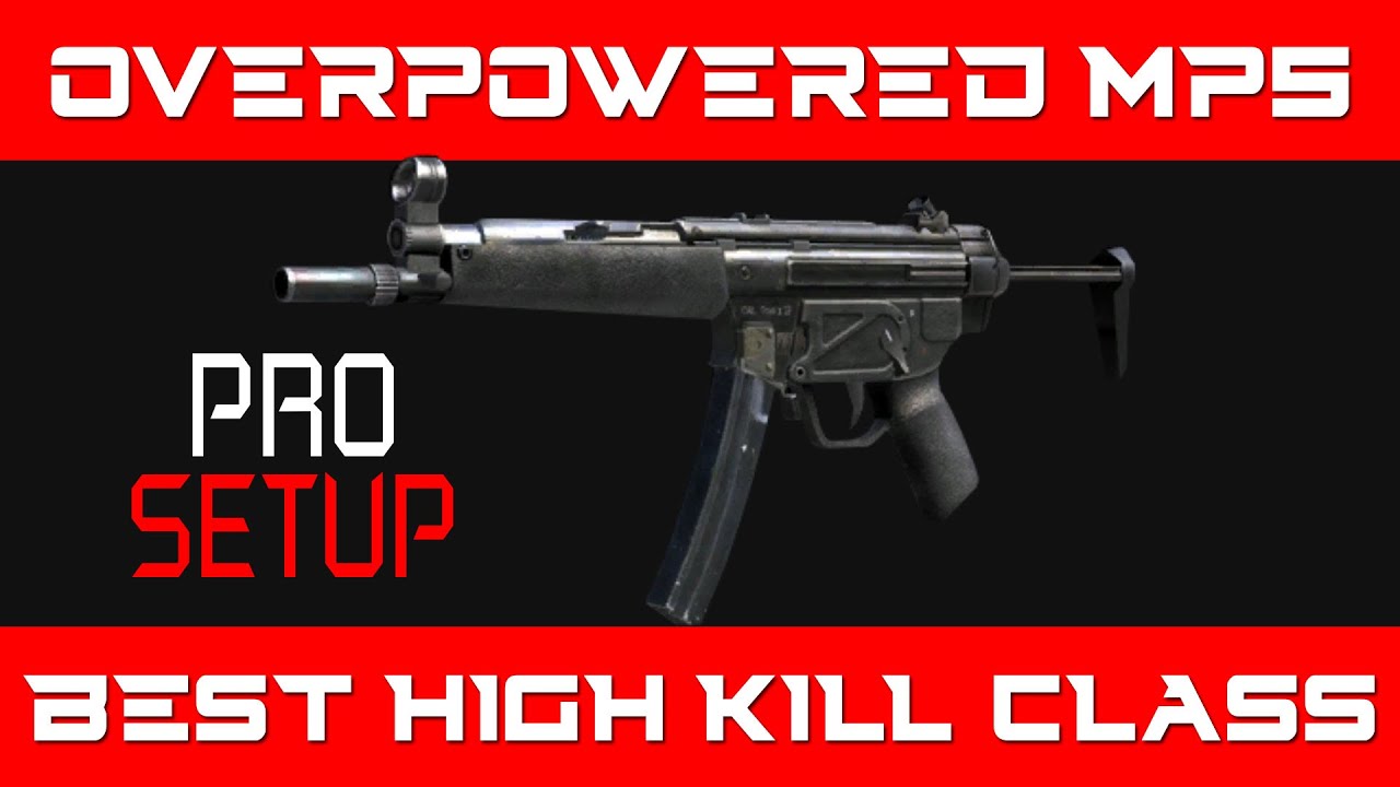 Scump's & Prosapien's MP5 OVERPOWERED CLASS SET UP #1 BEST PRO PLAYER ...