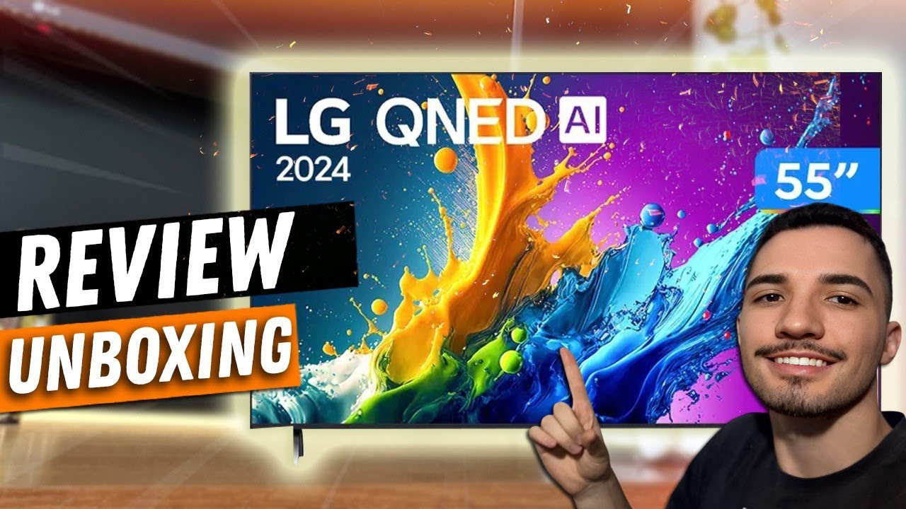 LG QNED80: Melhor Smart TV Custo Benefício? Unboxing e testes! - YouTube
