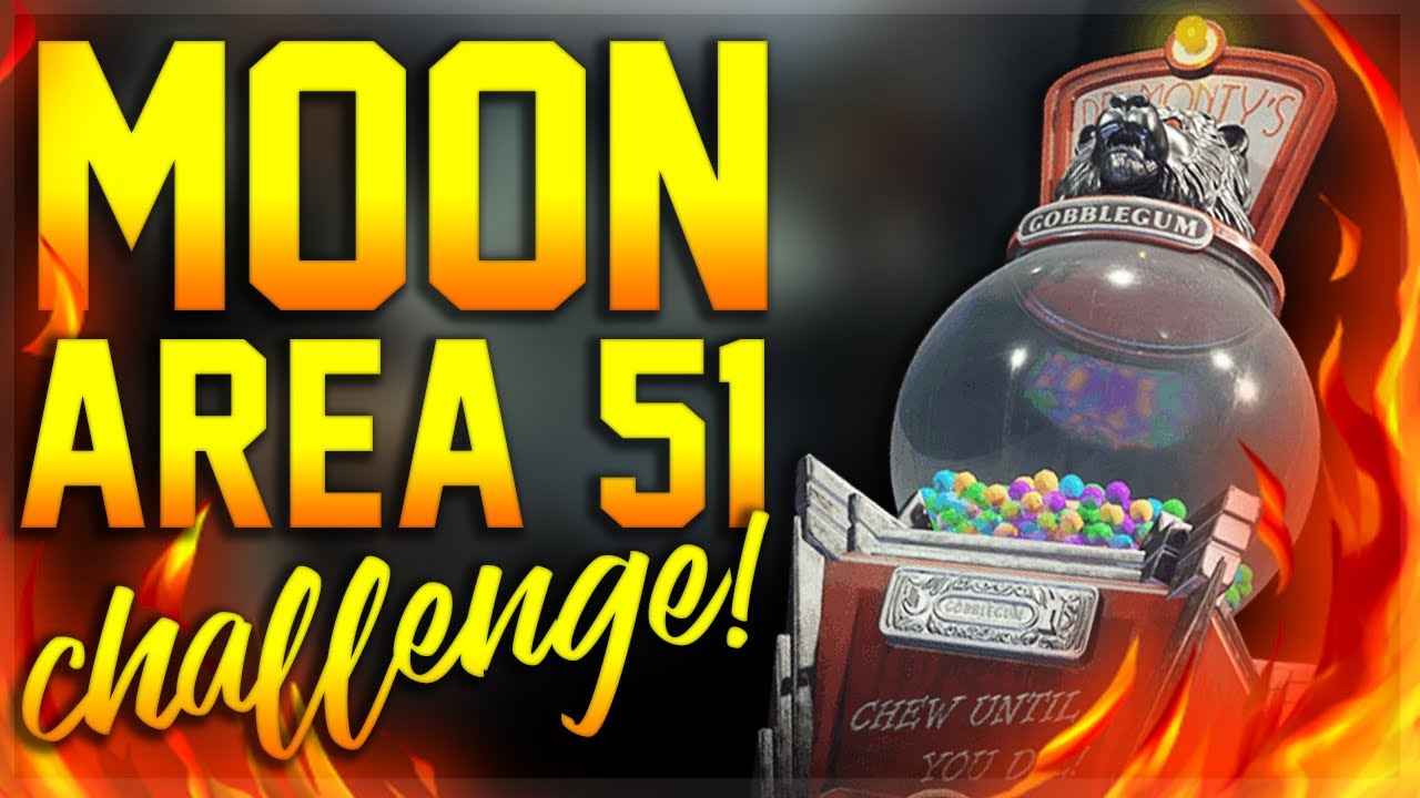 ZOMBIE CHRONICLES MOON AREA 51 CHALLENGE | BO3 ZOMBIES! - YouTube