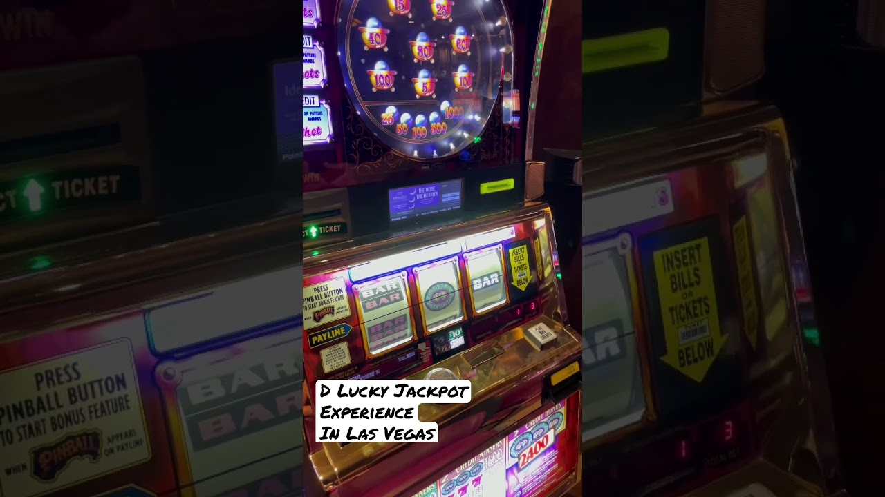 $300/SPIN D Lucky Jackpot Experience in Las Vegas #pinball #casino # ...