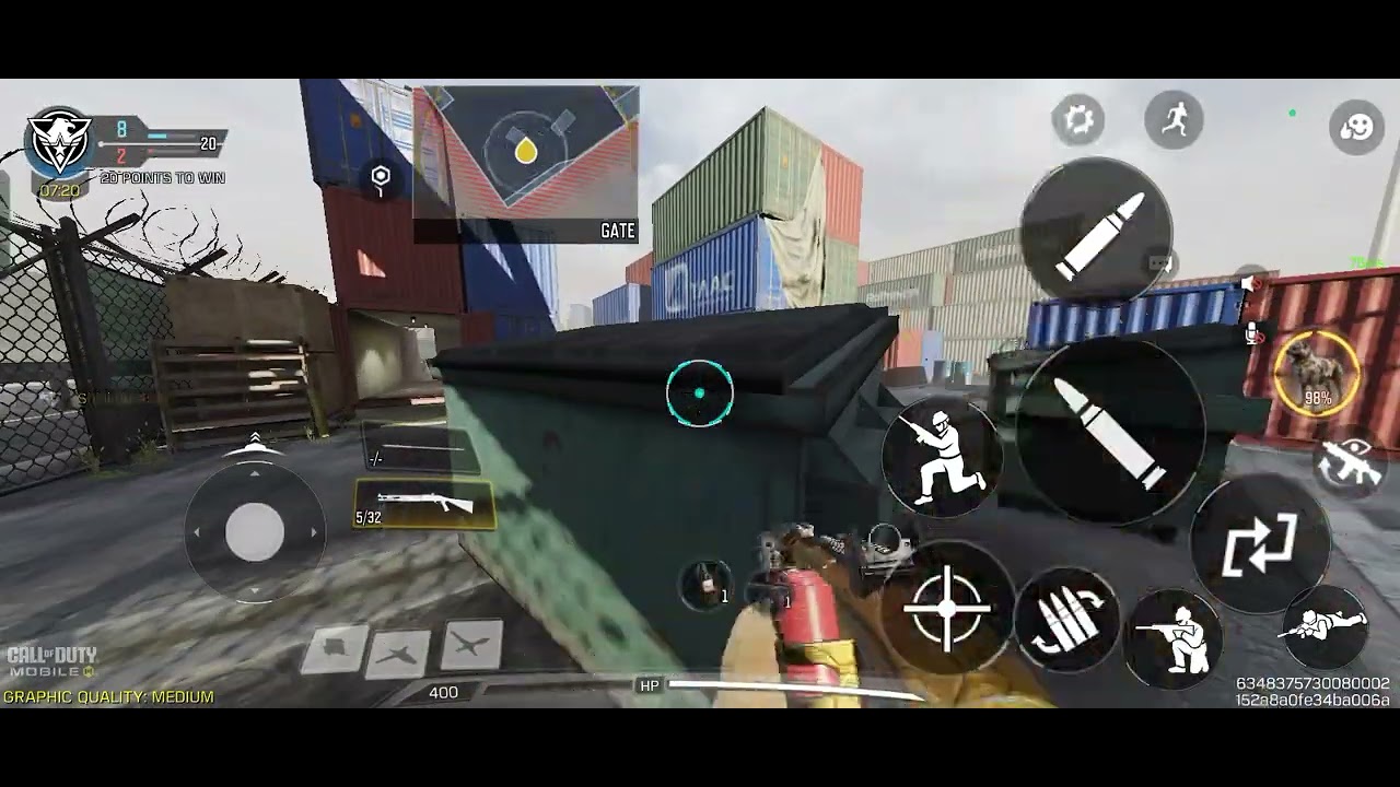 1v1 shotgun on shipment | CODM pro max - YouTube