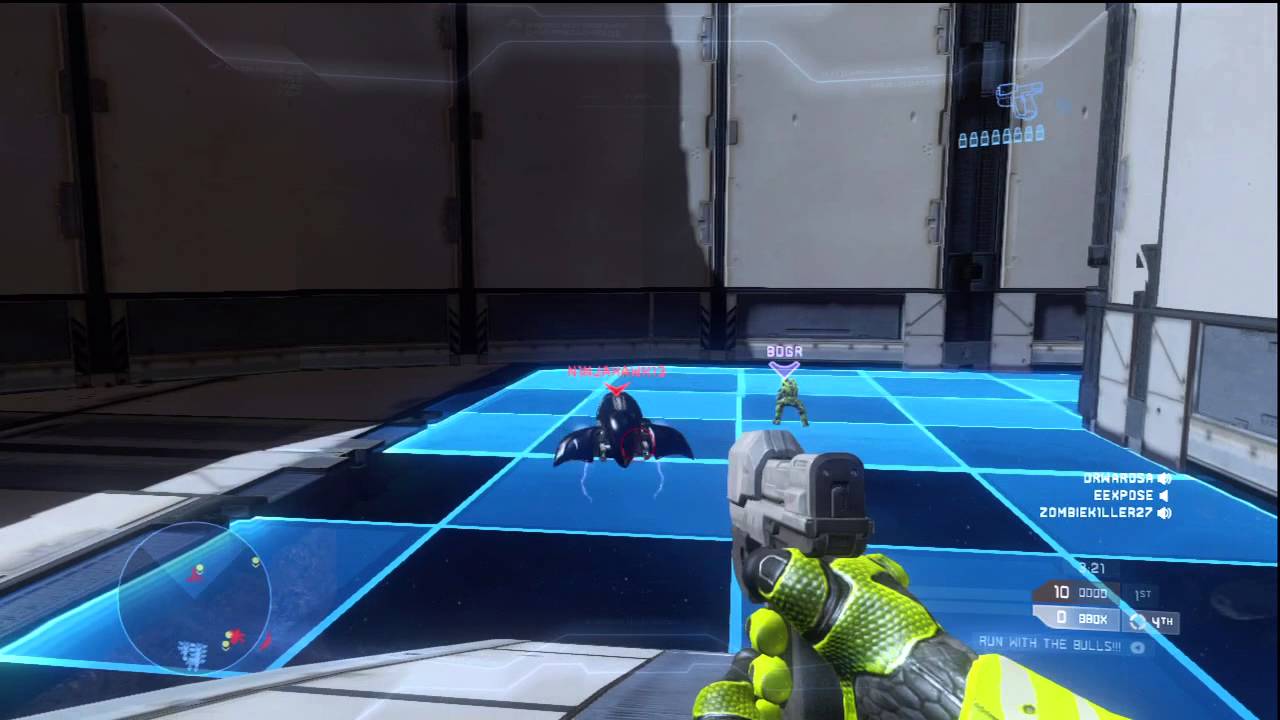 Halo 4 Huge custom game : Bull run - YouTube