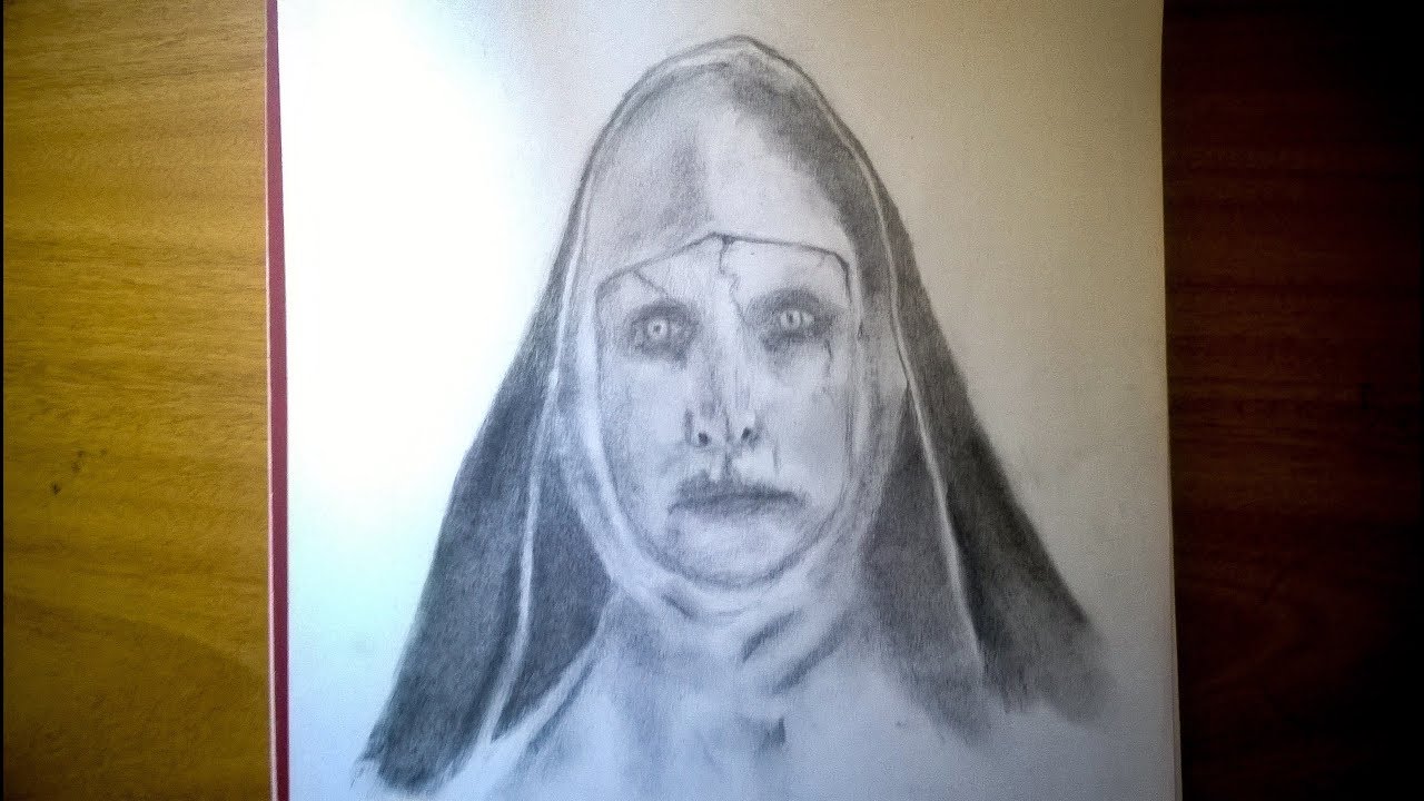 Dibujando a Valak | THE NUN | Speed draw - YouTube