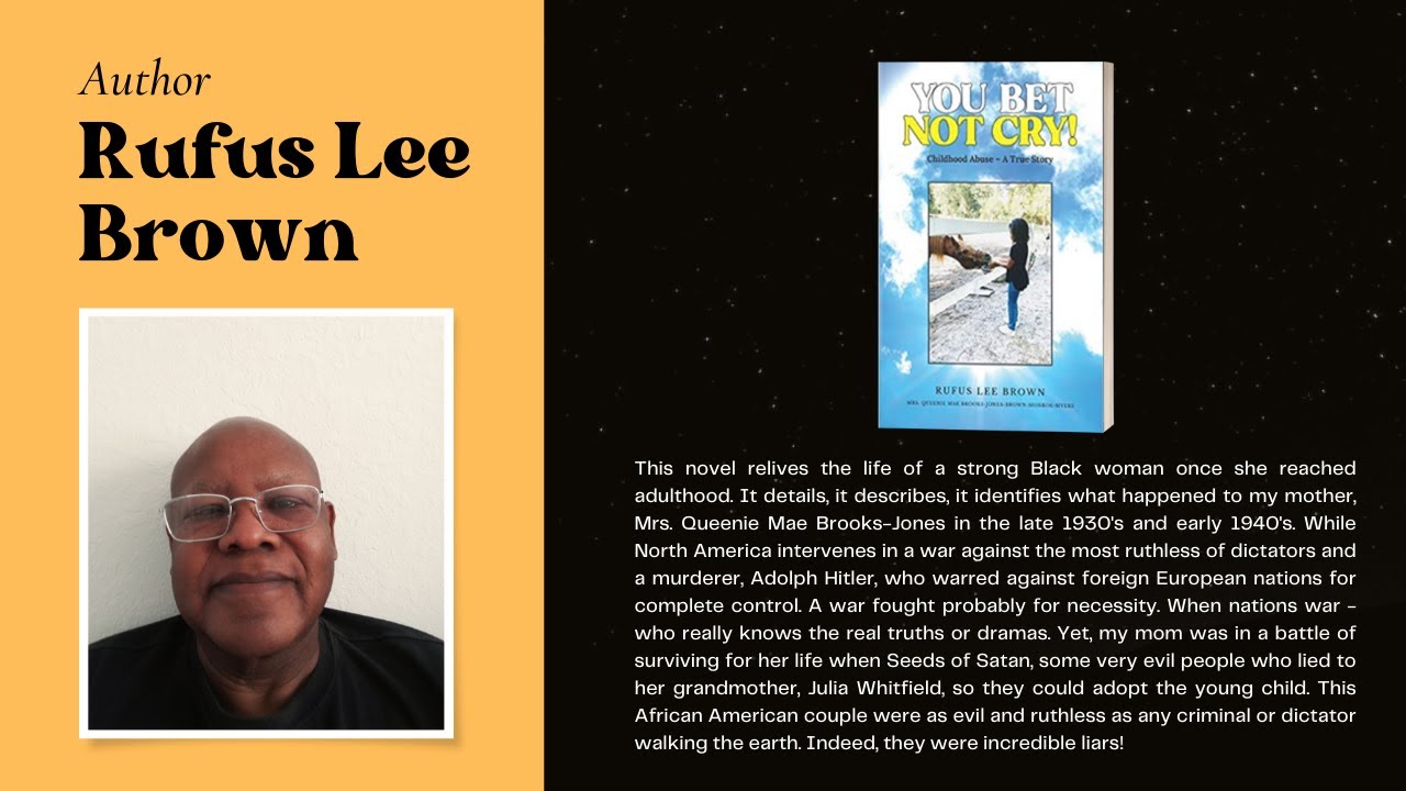 Rufus Lee Brown with Benji Cole from CBS Radio - CITI OF BOOKS - YouTube