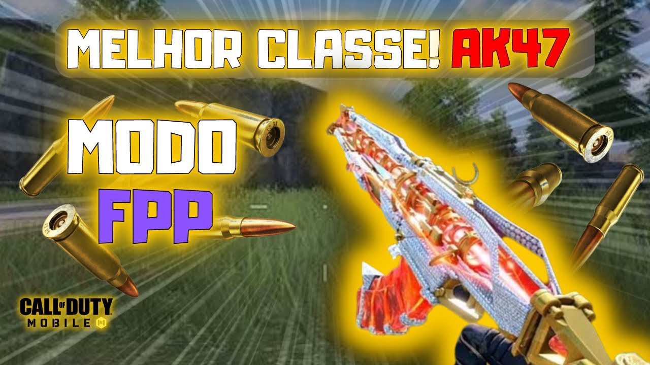 Classe *ROUBADA* da AK47 - BATTLE ROYALE no modo FPP COD MOBILE - YouTube