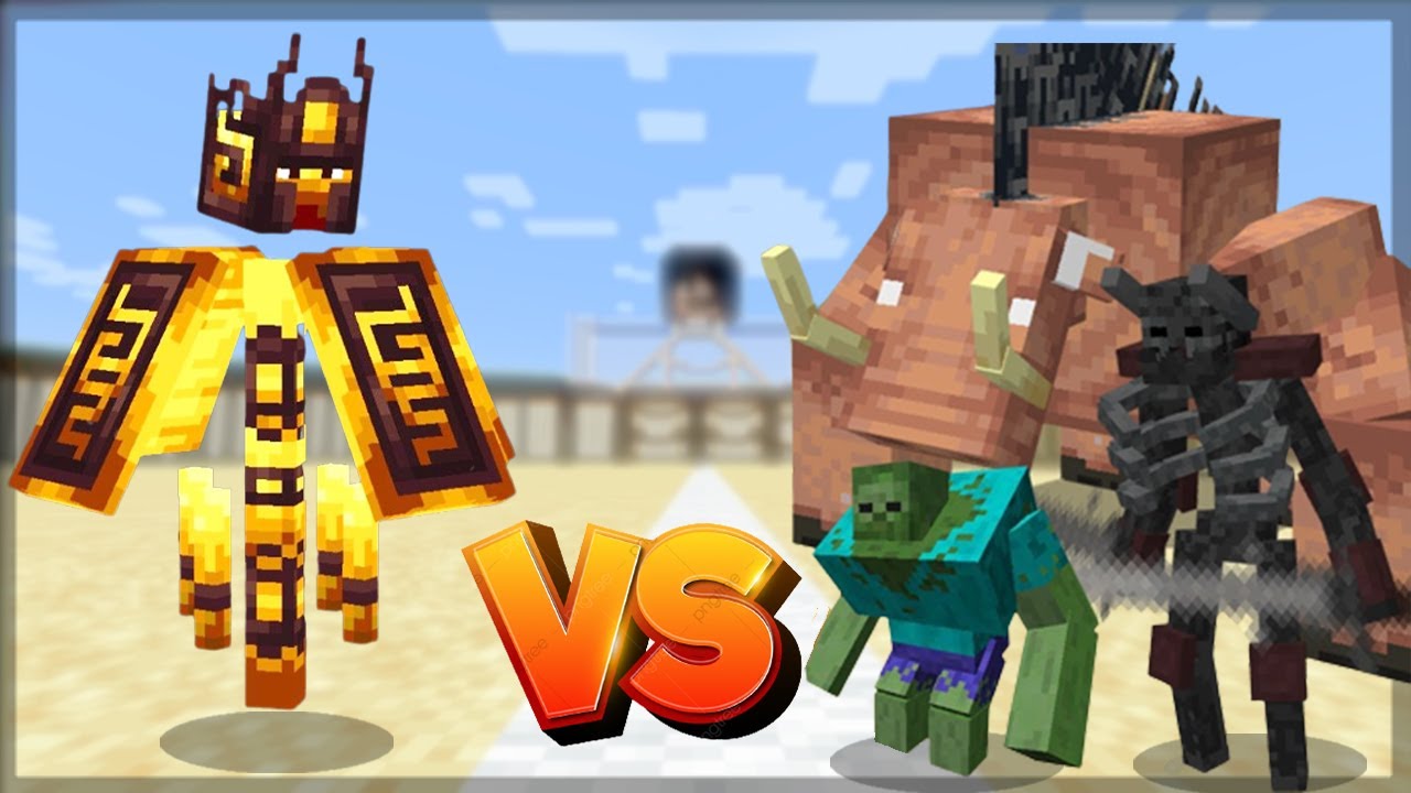 Minecraft: WILDFIRE VS MUTANTES ! - 1 VS TODOS #10 | BATALHA DE MOBS ...
