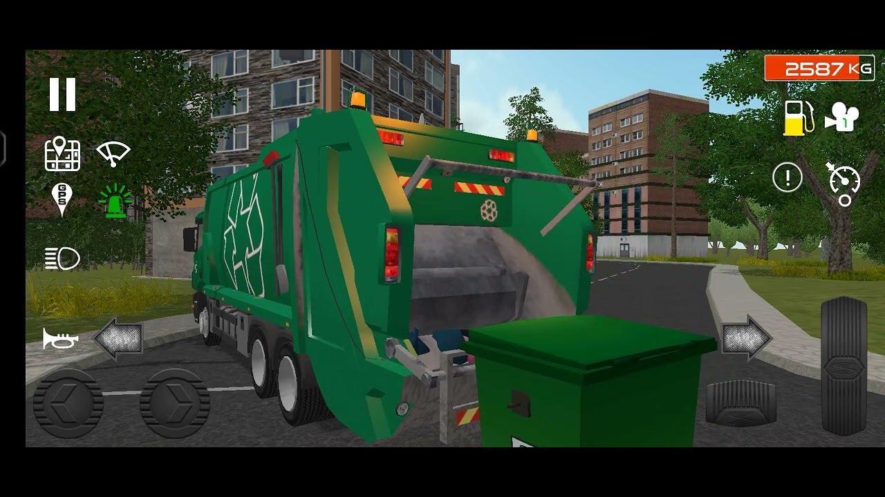 Trash Truck simulator - Trash Truck Driving - Android/iOS Gameplay ...