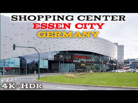 Limbecker Platz (Shopping Center) / Essen City / 4K-HDR Travel Video ...