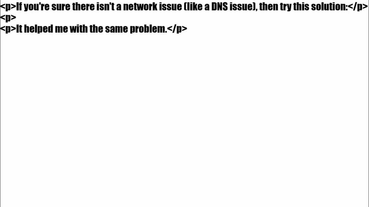 Docker build failing- The remote name could not be resolved: 'api.nuget.org' - YouTube