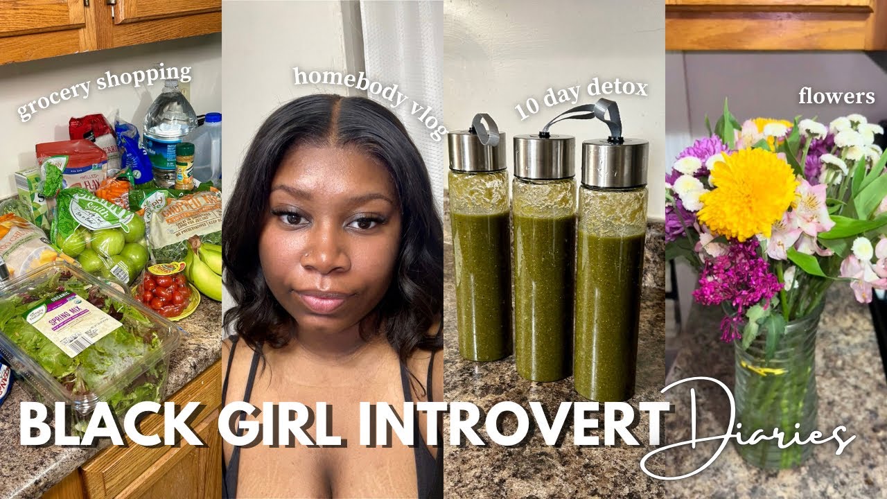 Black Girl Introvert Diaries ep. 2 | prepping for juice cleanse ...