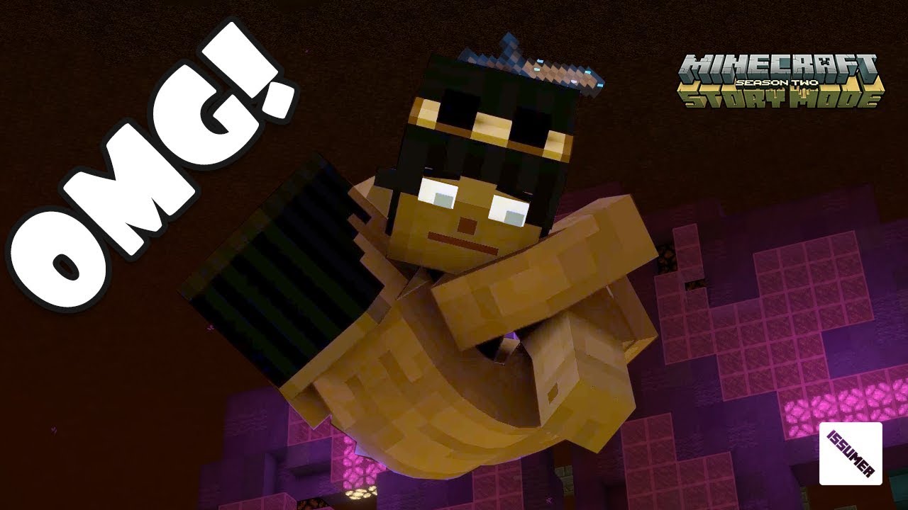 NICE SAVE BUT THE ODDEST MOMENT 😲😲😲 Minecraft Story Mode Season 2 - YouTube