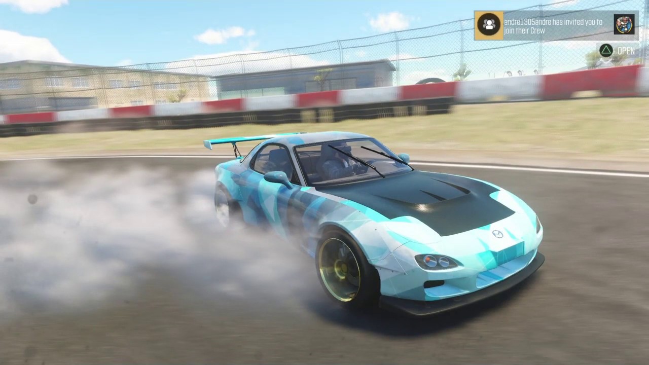 Mazda RX-7 Drift Build And Test Drive The Crew PS4 Gameplay - YouTube