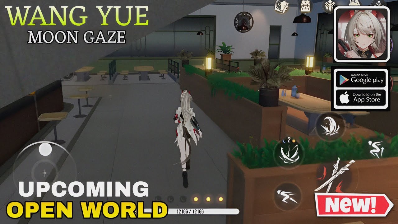 WANG YUE MOON GAZE GAMEPLAY NEW OPEN WORLD HIGH GRAPHIC GAME - YouTube