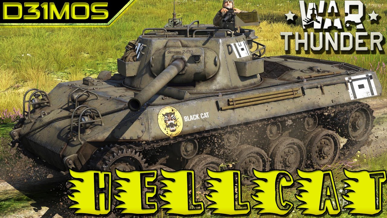 War Thunder! TD M18-Hellcat - YouTube