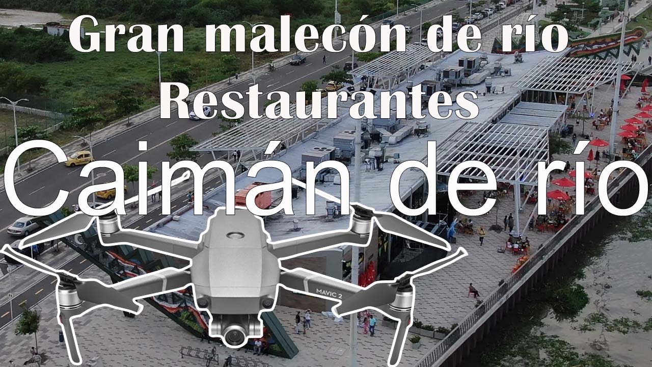 Caiman de río | Gran malecón | Drone | Barranquilla, Colombia - YouTube