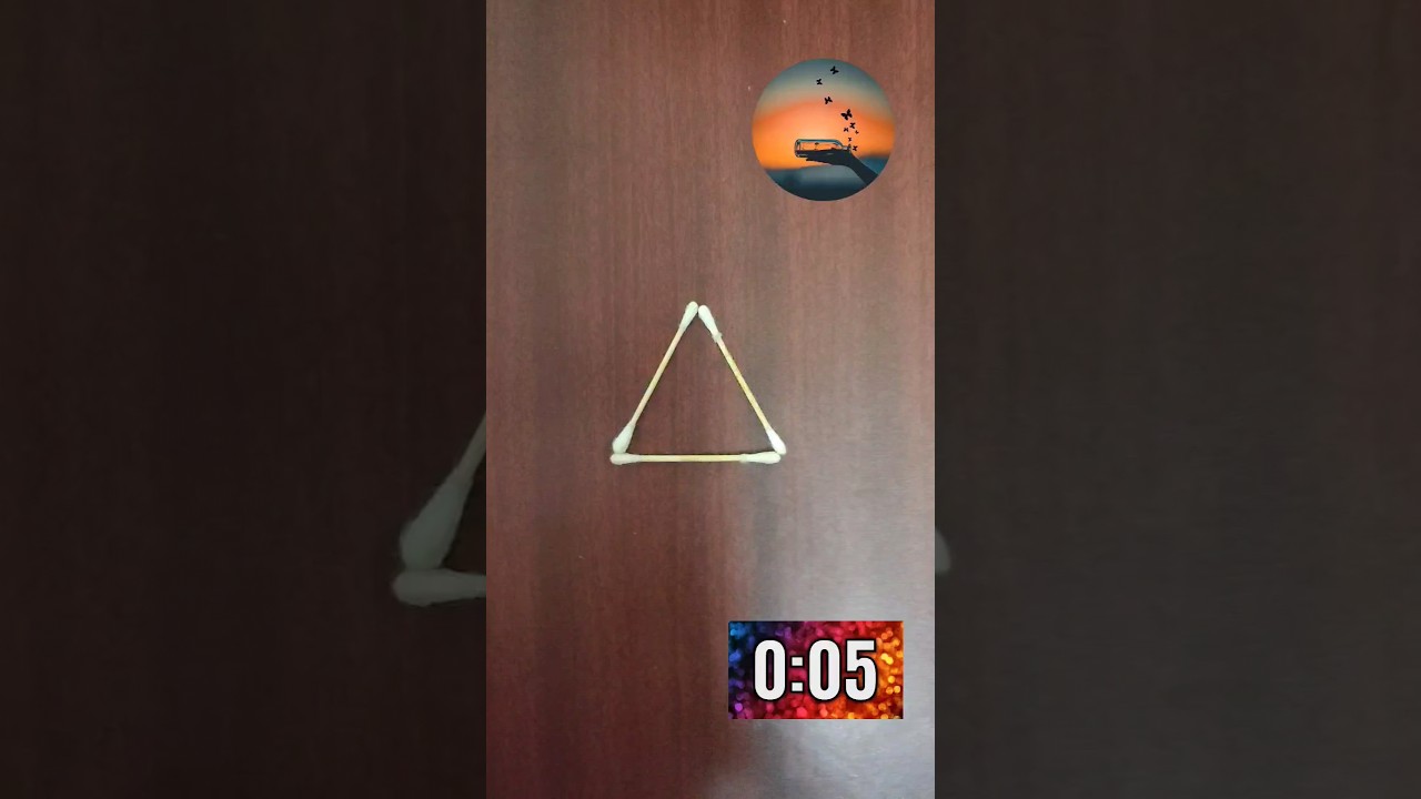 Move 1 stick to make 2 Square 😎 Solved ️ #challenge #shorts - YouTube