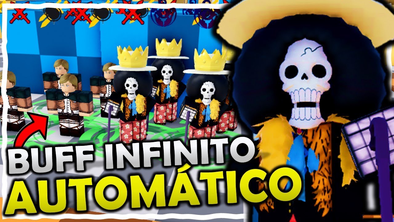 Como fazer Buff Infinito Automatico com ERWIN e BROOK no All Star Tower ...