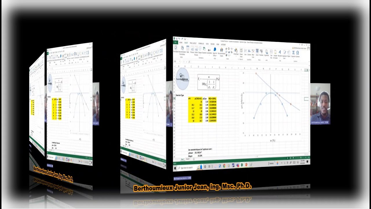 Courbe de Compactage (Proctor) - Courbe de Saturation - Exercice type ...
