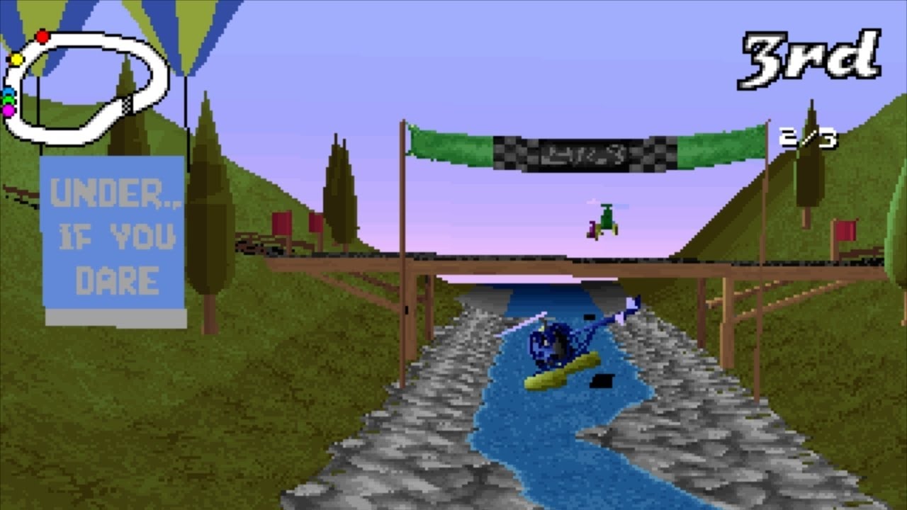 Big Red Software - Big Red Racing - 1995 - YouTube