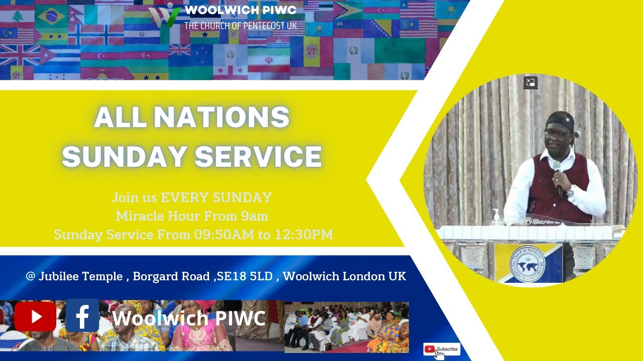 ALL NATIONS SUNDAY SERVICE - 24/07/22 - YouTube