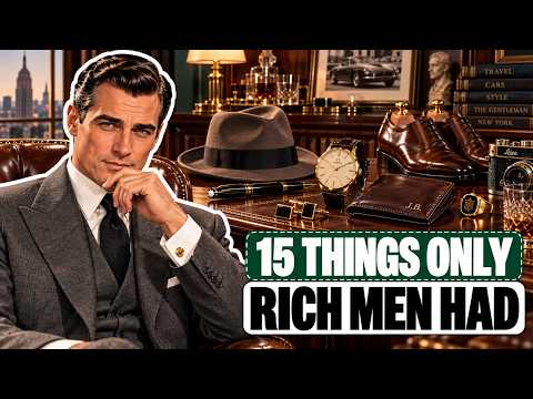 15 Quiet Status Symbols Every Rich 1950s Gentleman Owned