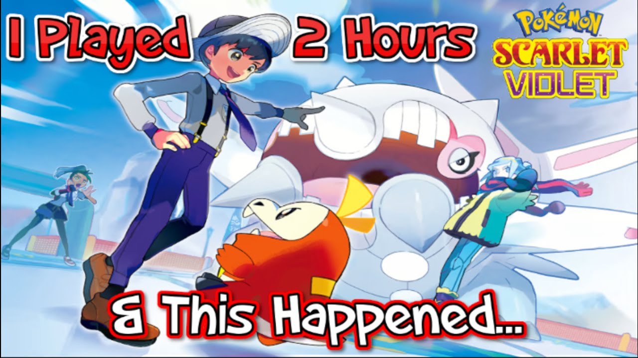 EVIL PLAYS POKEMON VIOLET for 2 HOURS and THEN THIS HAPPENS - YouTube