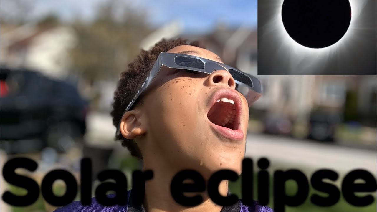 Solar eclipse day!!! - YouTube
