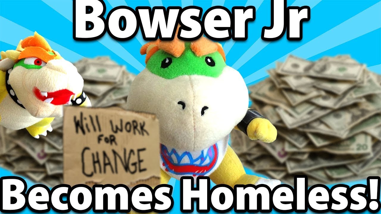 Crazy Mario Bros: Bowser Jr Becomes Homeless! - YouTube