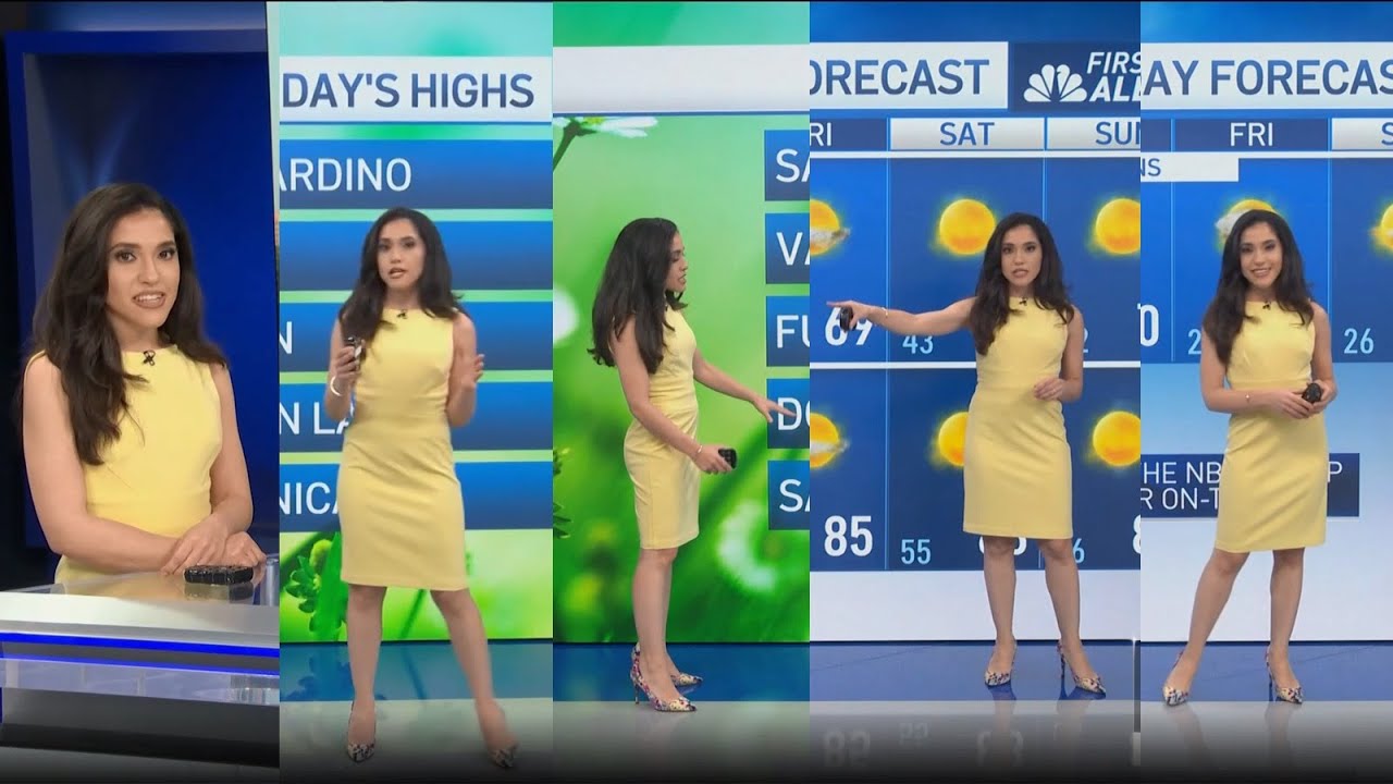 Stephanie Olmo with the First Alert Forecast for NBC4 Los Angeles ...