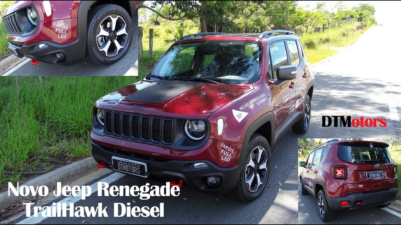 Jeep Renegade Diesel TrailHawk 2019 - DTMotors #148 - YouTube