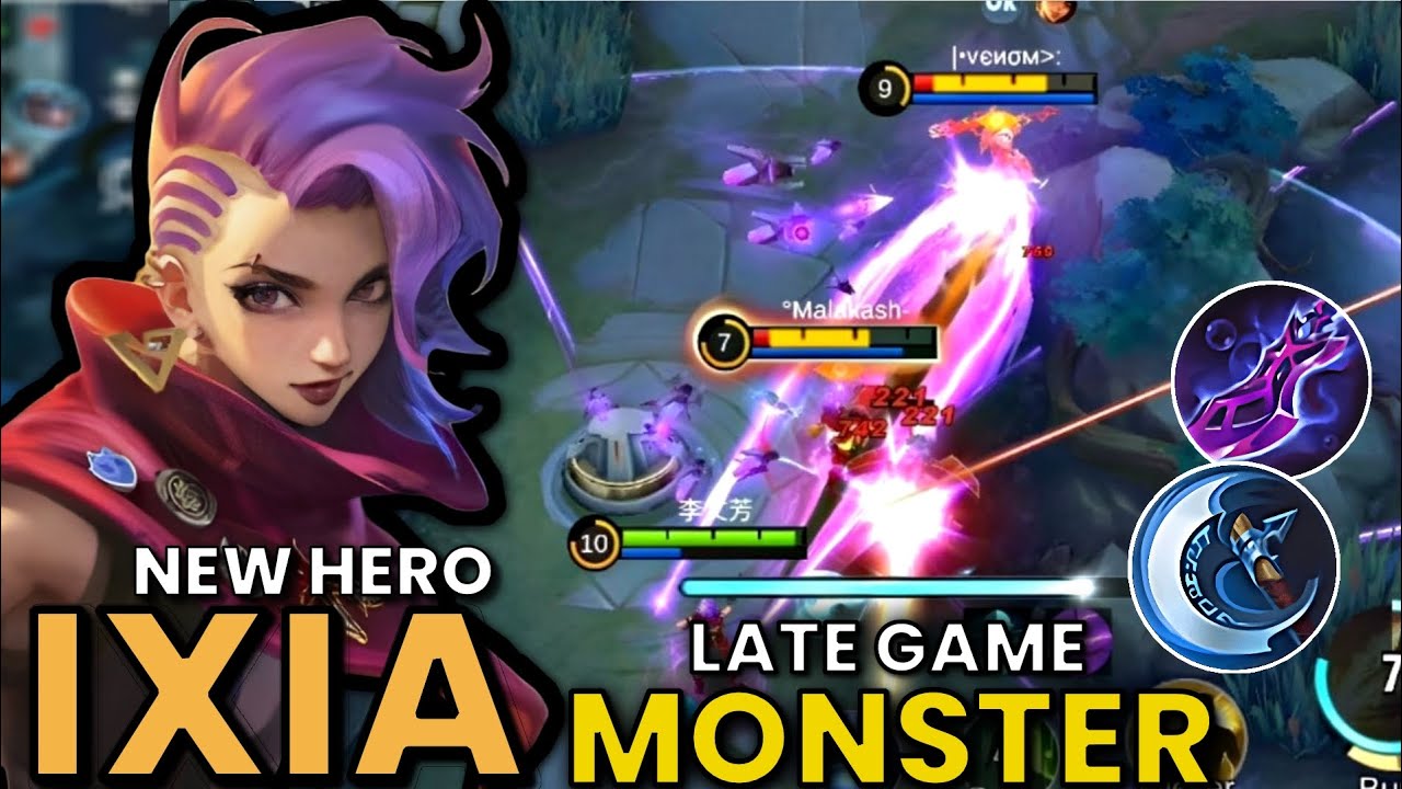 NEW HERO IXIA ONE SHOT BUILD😈🔥 | MOBILE LEGENDS IXIA - YouTube