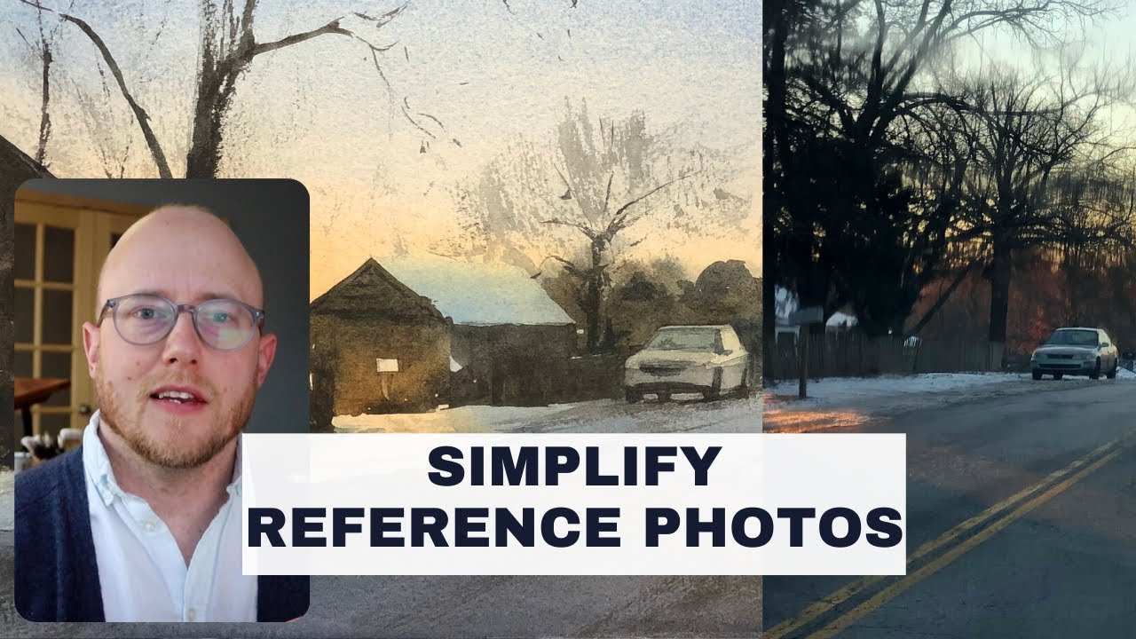How to Simplify Your Reference Photos (For Watercolor) - Matthew White ...