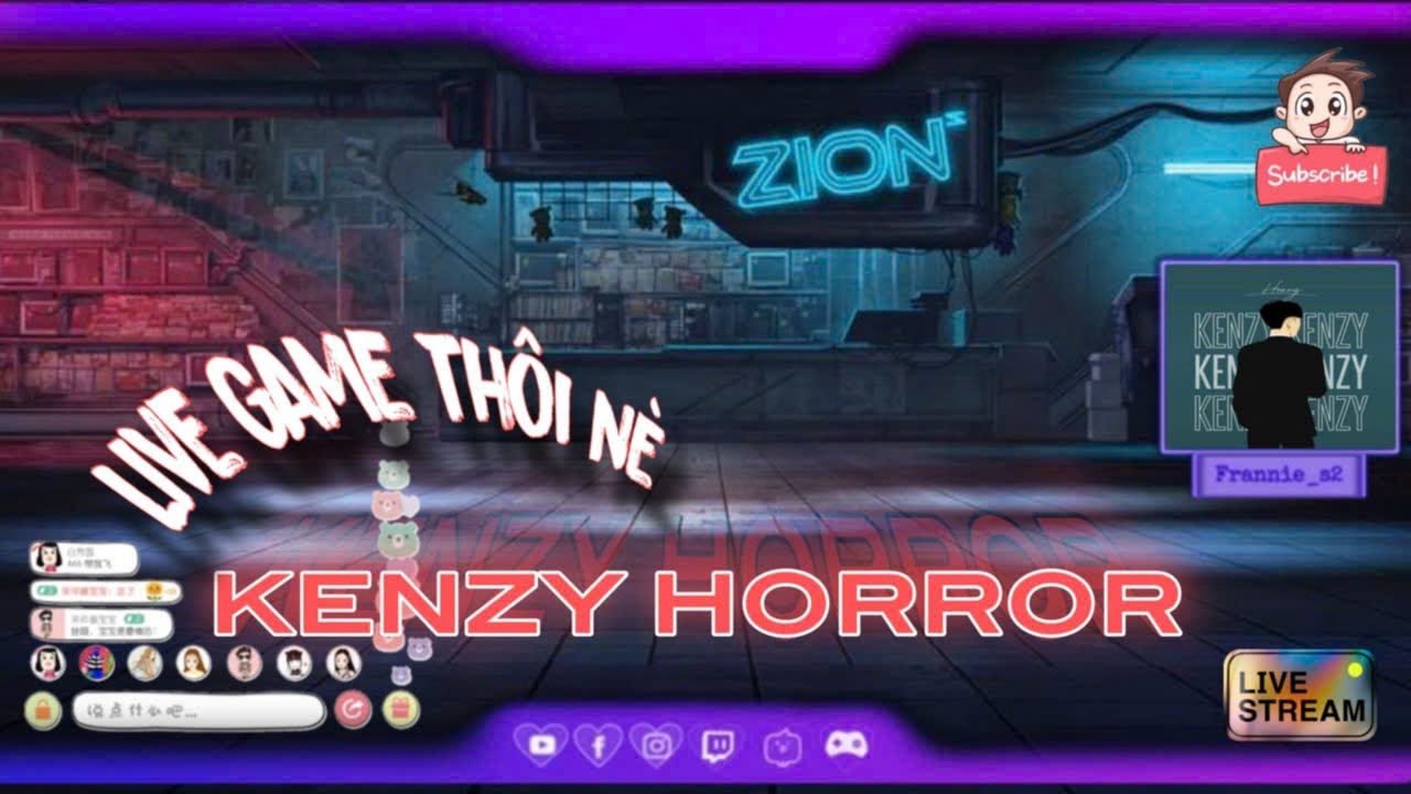 🔴Kenzy Horror | live tối rồi tý off - YouTube