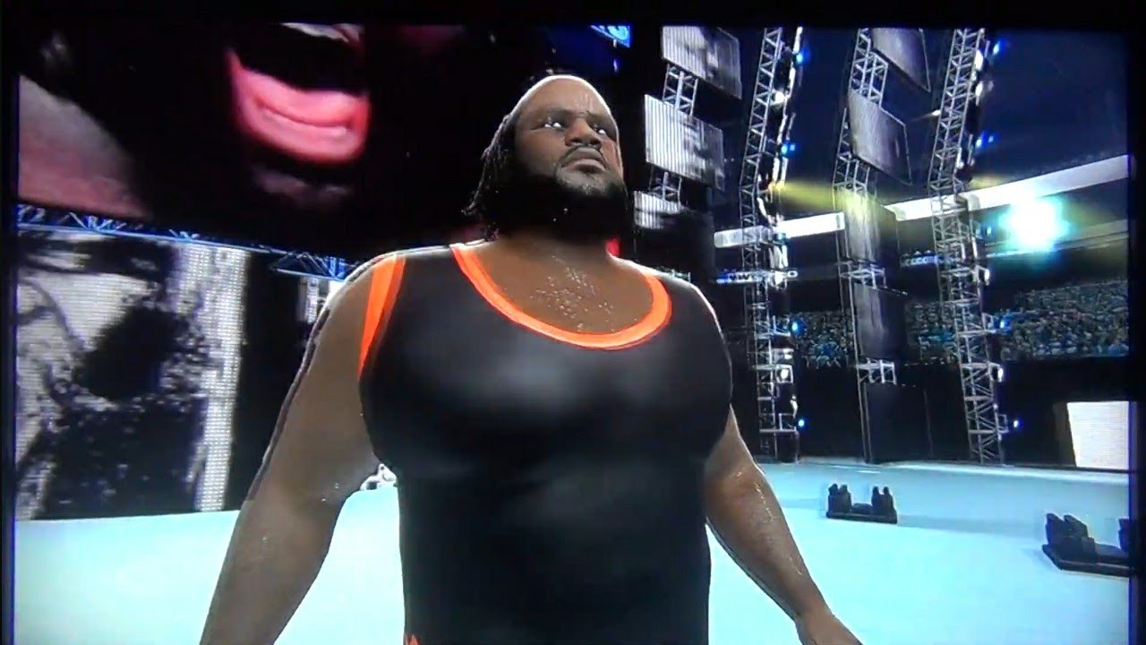 WWE 2K14 : Mark Henry : Entrée.Coup Special.Finisher - YouTube