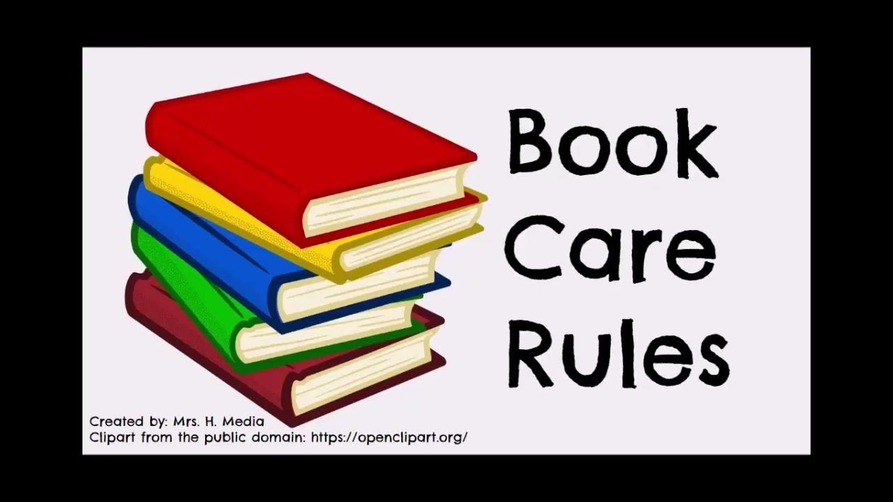 Book Care Rules - YouTube