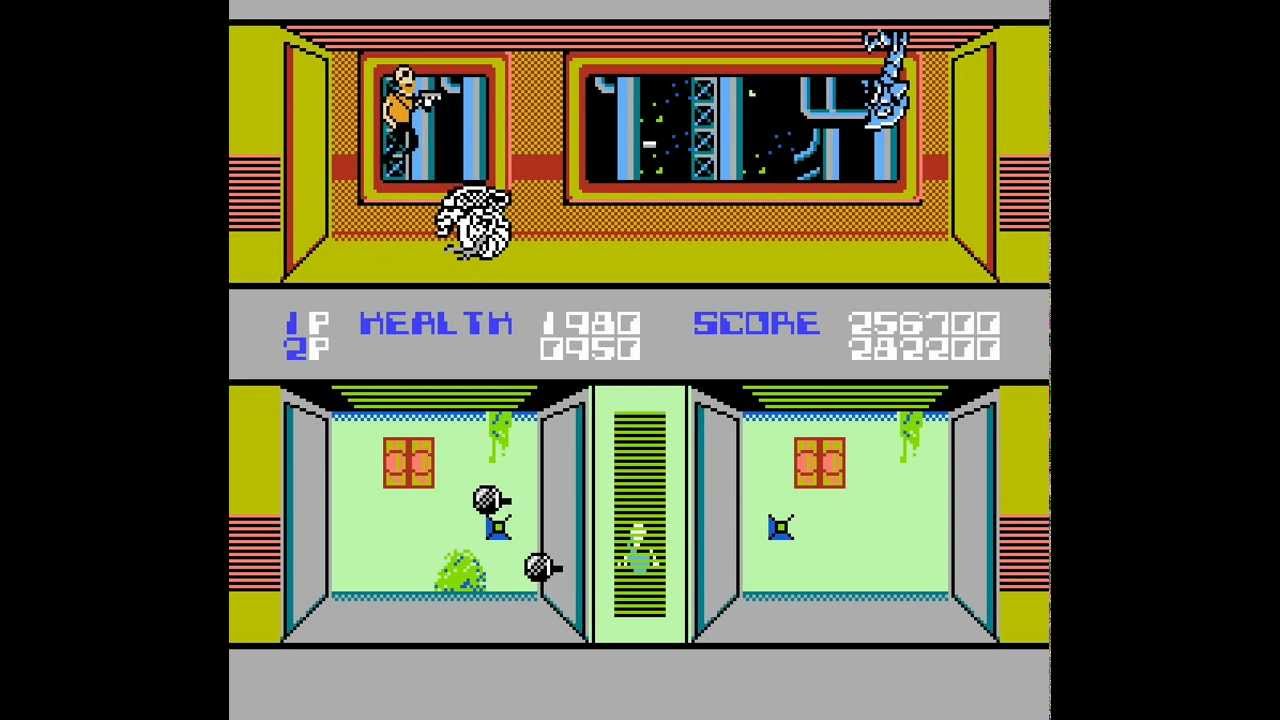 Xenophobe NES 2 player Netplay (8 stages, 1 loop) - YouTube