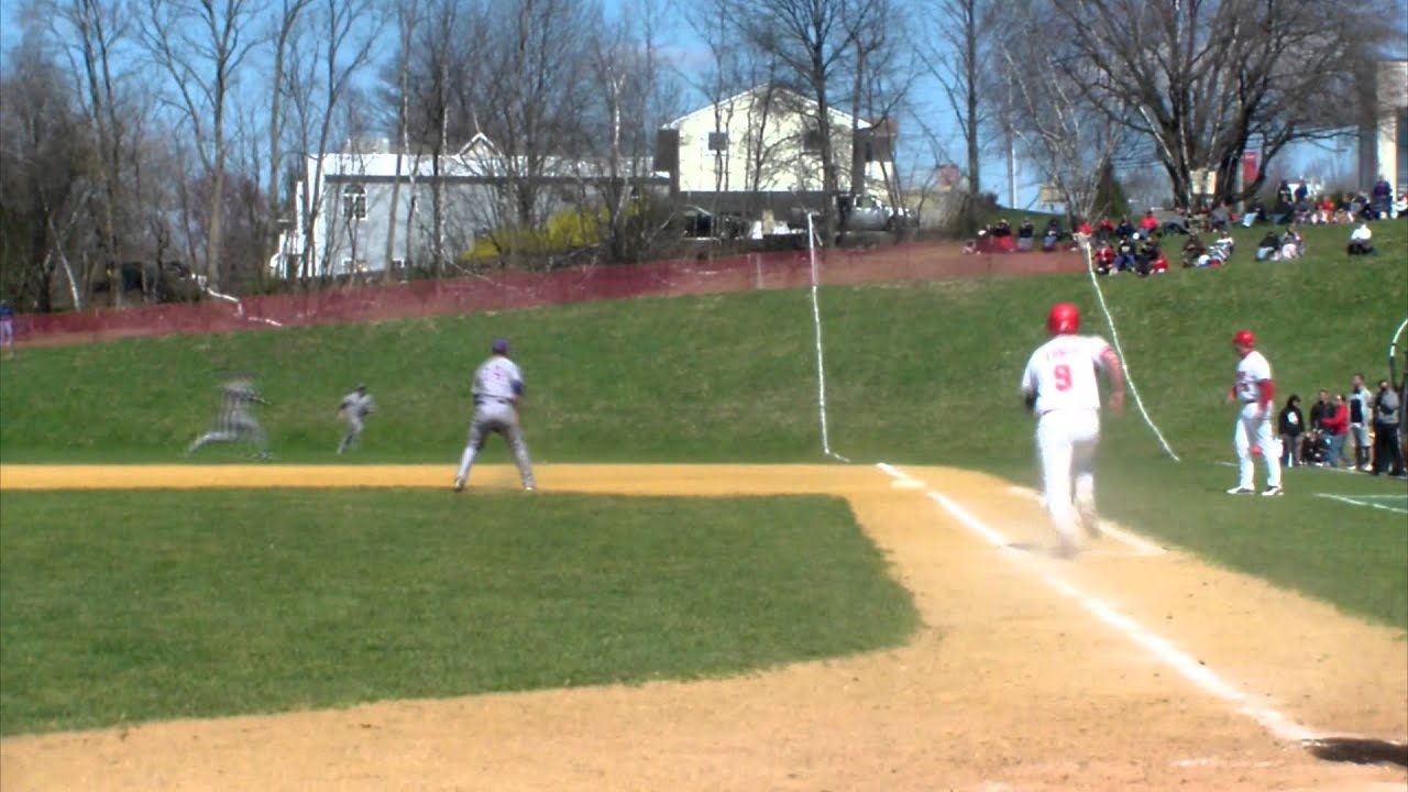 ESU Baseball vs West Chester (W 4-2, W 3-1) 4-14-13 - YouTube