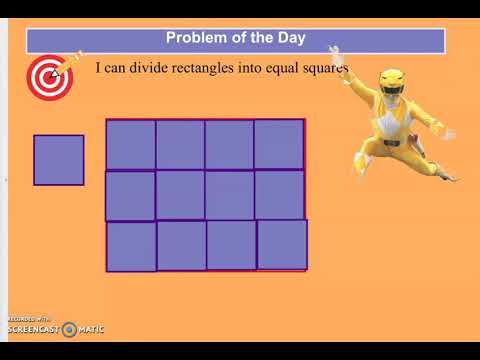 Math 15.5 Divide Rectangles into Equal Squares - YouTube