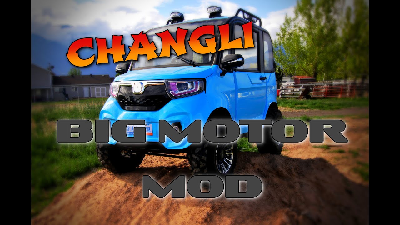 How the CHANGLI Got a 24HP Motor Upgrade! CHEAPEST EV MONSTER MODS PART ...