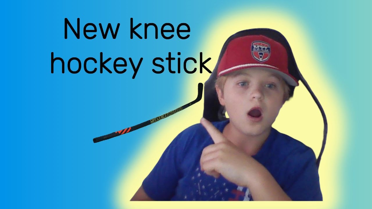 Knee hockey stick review - YouTube